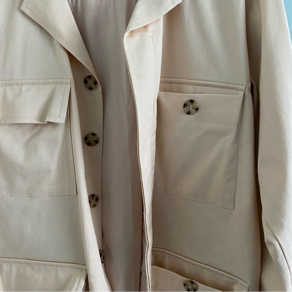 Uncle Studios | Jackets & Coats | Uncle Studios Cargo Jacket Blush Pink ...